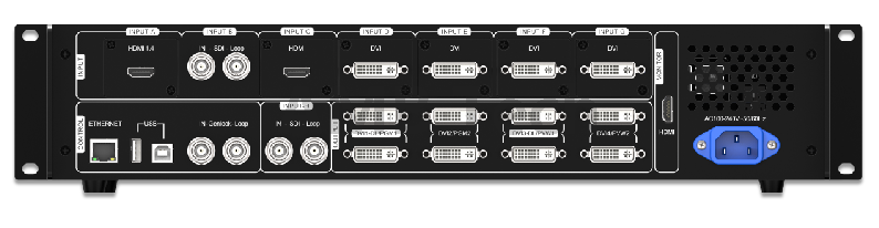 NovaStar J6 4K LED Splicer And Switcher - Buy Product on Xi'an AMB LED ...