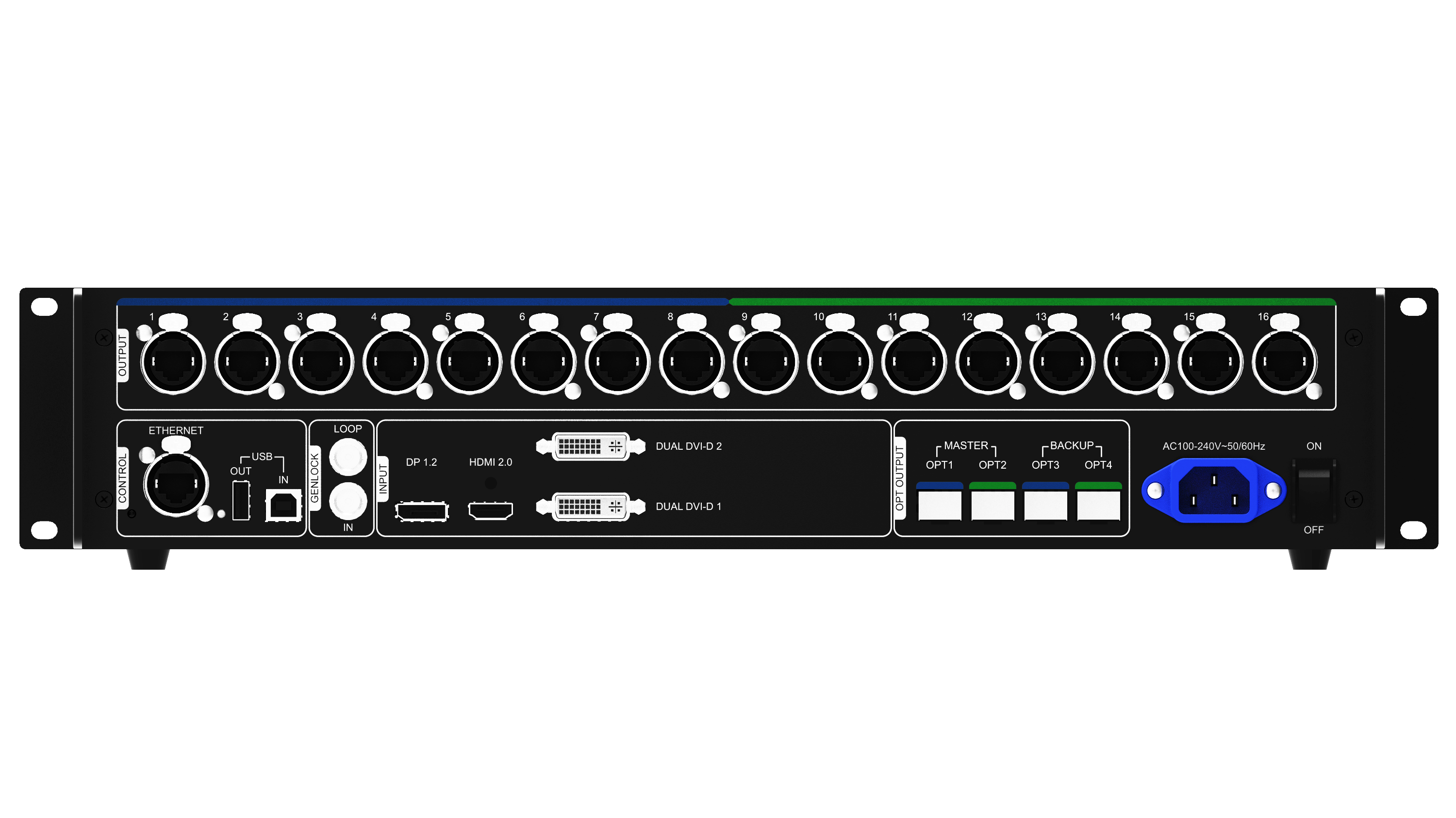 NovaStar MCTRL4K LED Controller - Buy Product on Xi'an AMB LED Co., Ltd